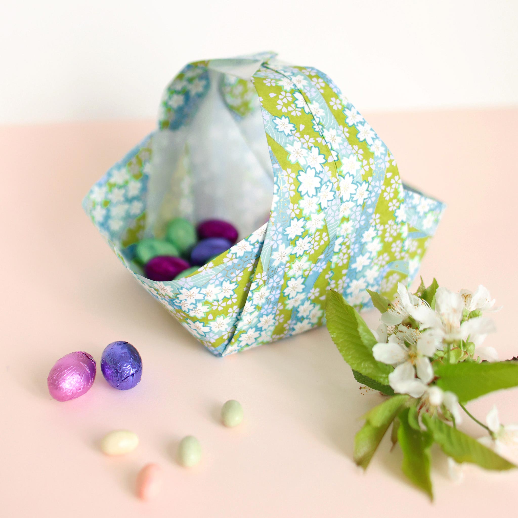 TUTO ORIGAMI Le Panier – Adeline Klam