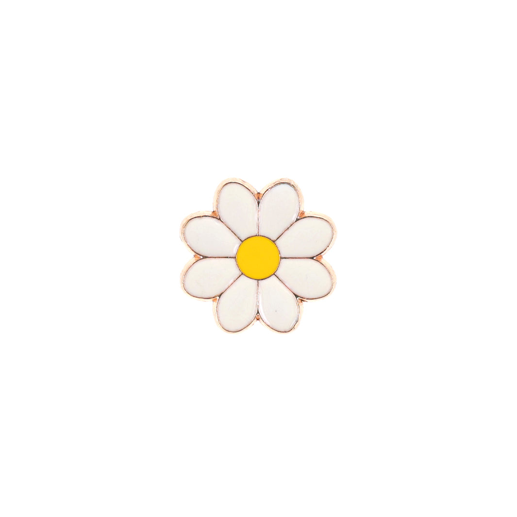 Pin's - Marguerite - Blanc et Jaune – Adeline Klam