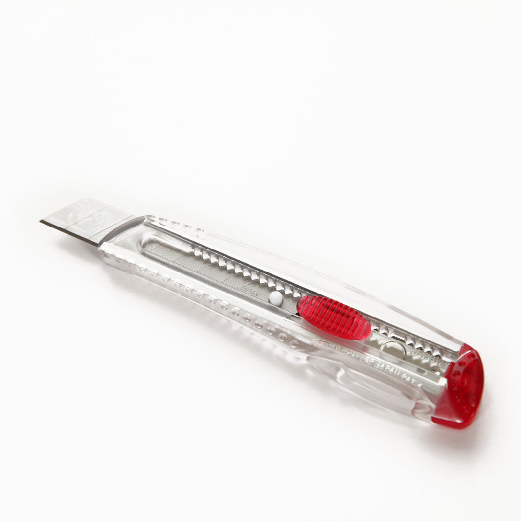 Cutter Moyen - Transparent et Rouge – Adeline Klam